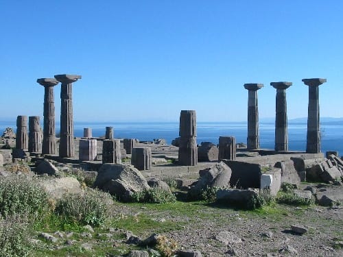 Las ruinas de Assos : Sobre Turquia
